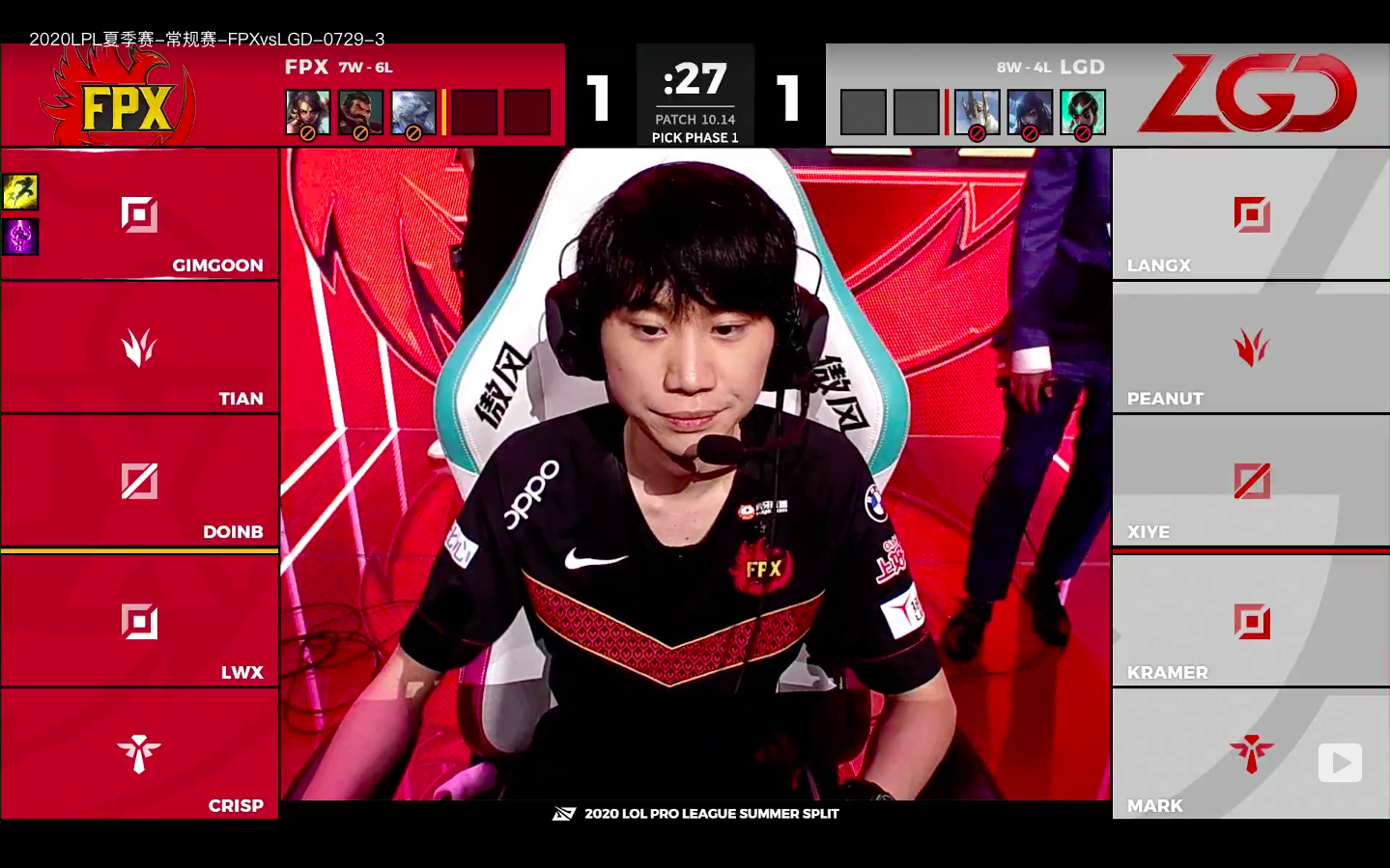 教练全责？马后炮解读LGD生死局战术BP思路 - 哔哩哔哩