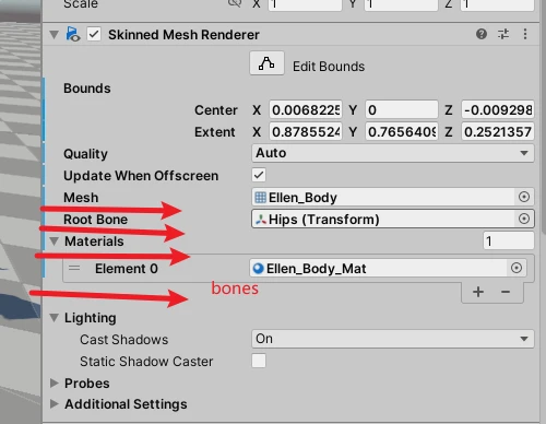 skinnedMeshRenderer模型渲染和动画相关 - 哔哩哔哩