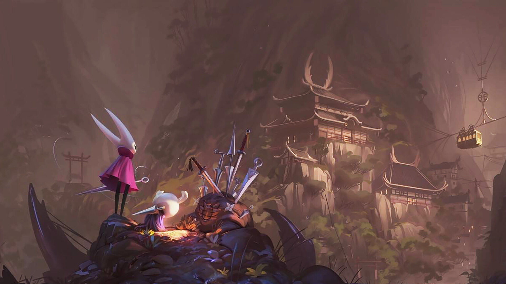 空洞骑士高清壁纸自选 - 哔哩哔哩