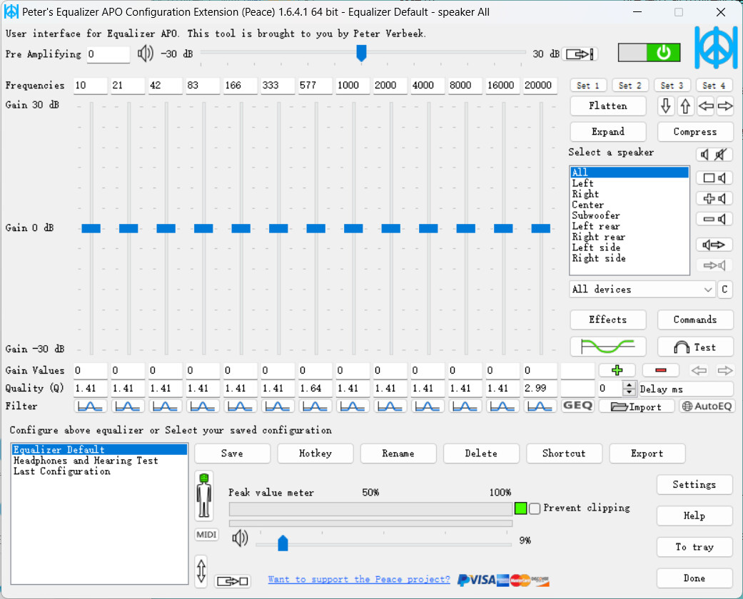 超简单耳机AutoEQ优化方案 适用于Equalizer APO1.3.2版和之前的版本+peace 1.6.6版 - 哔哩哔哩