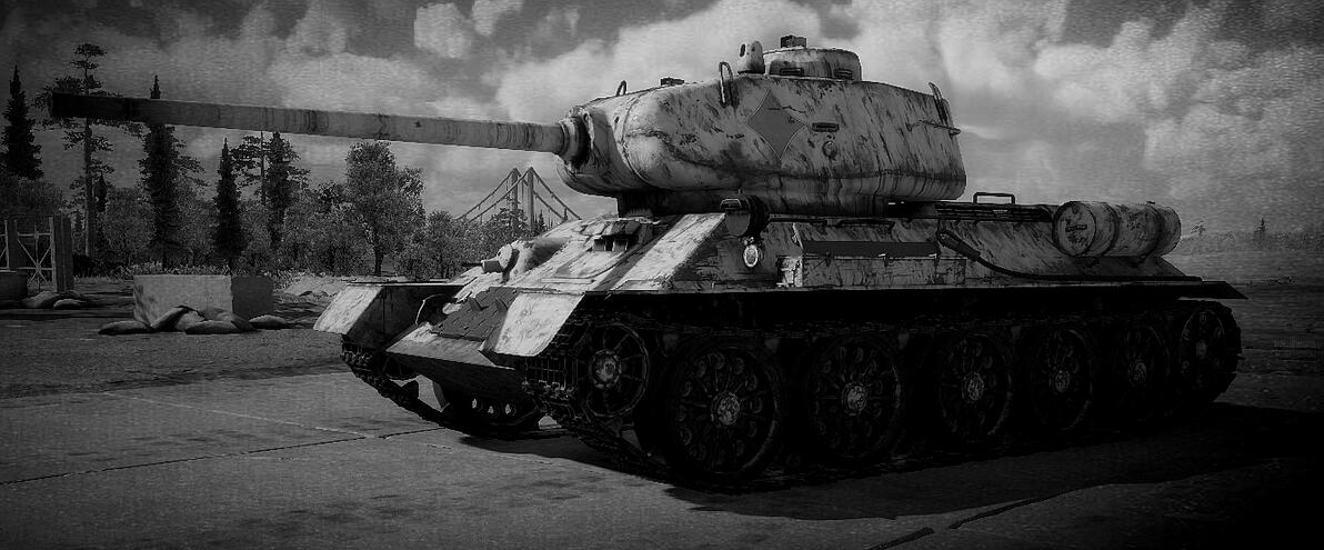 【战争雷霆载具资料】T-34/85(D-5T)中型坦克 - 哔哩哔哩