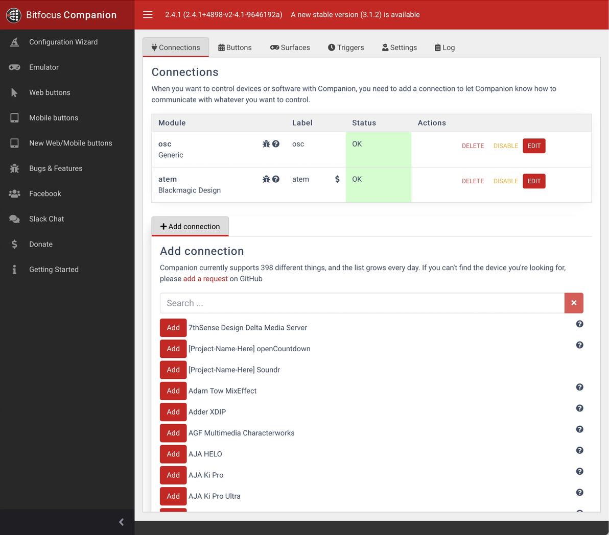 StreamDeck使用Bitfocus Companion连接ATEM切换台 - 哔哩哔哩