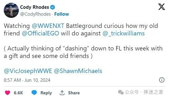 TNA多人出现在NXT Battleground--6月10日摔角新闻 - 哔哩哔哩