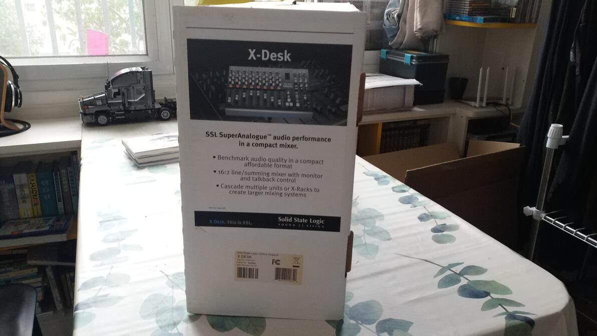 【器材开箱与简评 Special~03】SSL X-DESK来自英国的SUMMING&前级放大器 - 哔哩哔哩