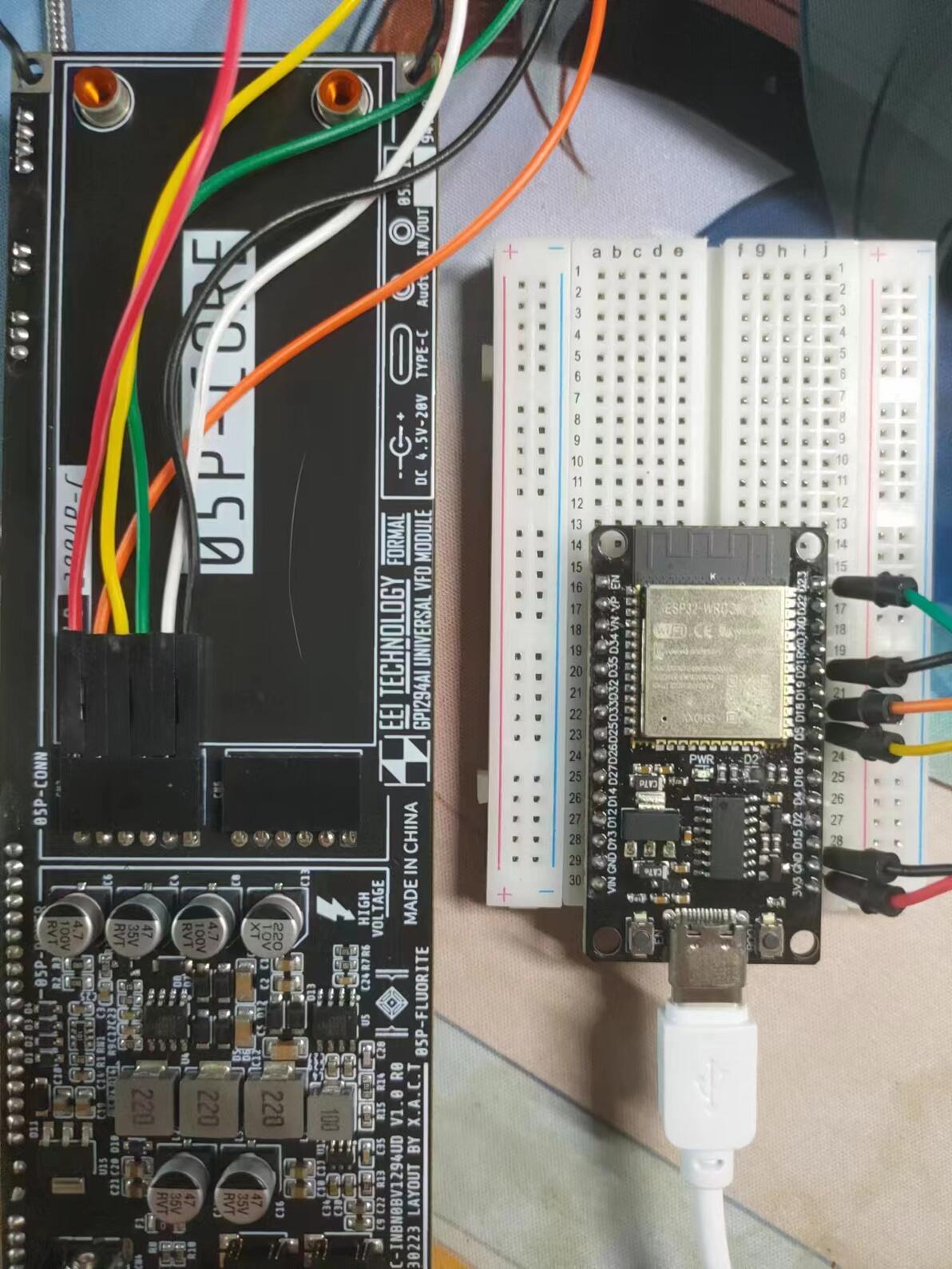 基于ESP32和AIDA64，通过WIFI传输电脑硬件状态实现VFD监控副屏 - 哔哩哔哩