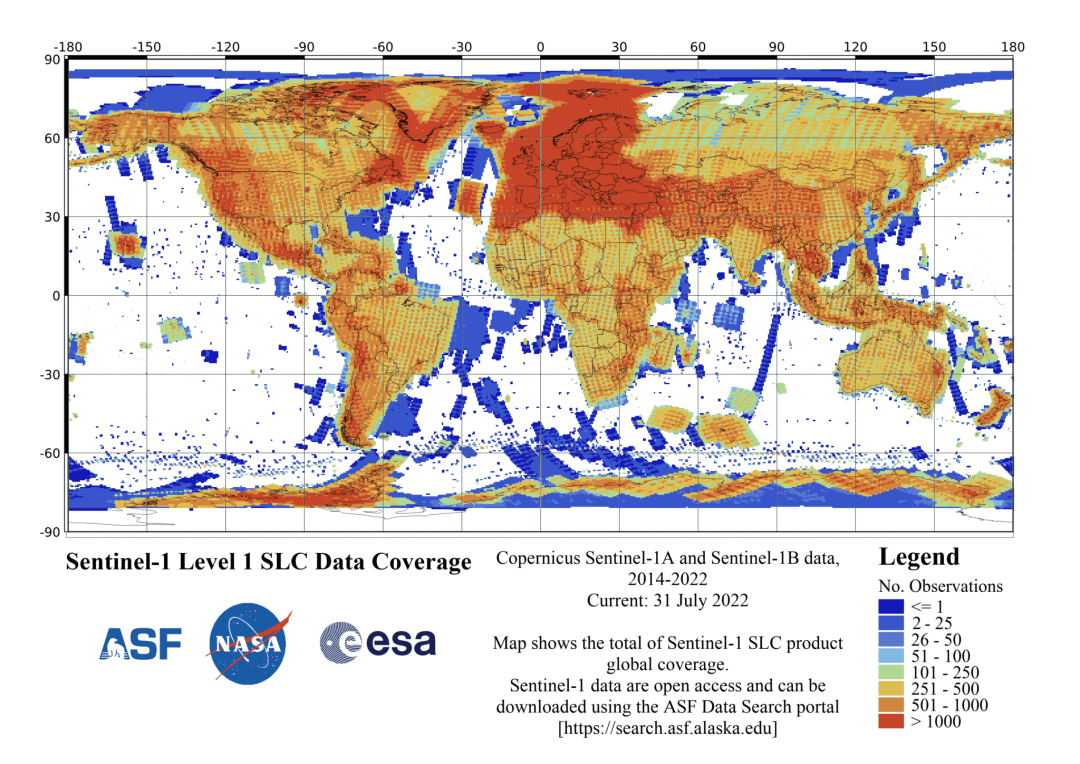 【数据共享】哨兵1号数据下载（Sentinel-1） - 哔哩哔哩