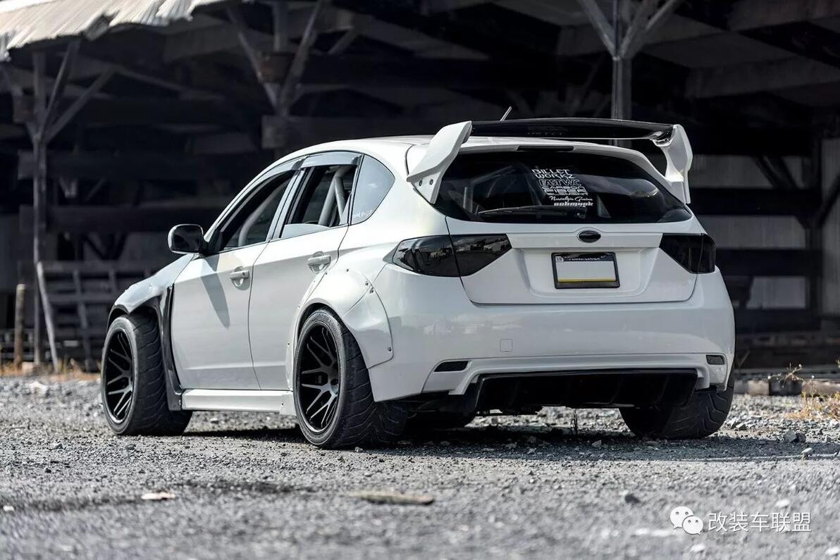 怪兽 | 匠心之作！2012 Subaru WRX移植RB26暴力引擎 - 哔哩哔哩