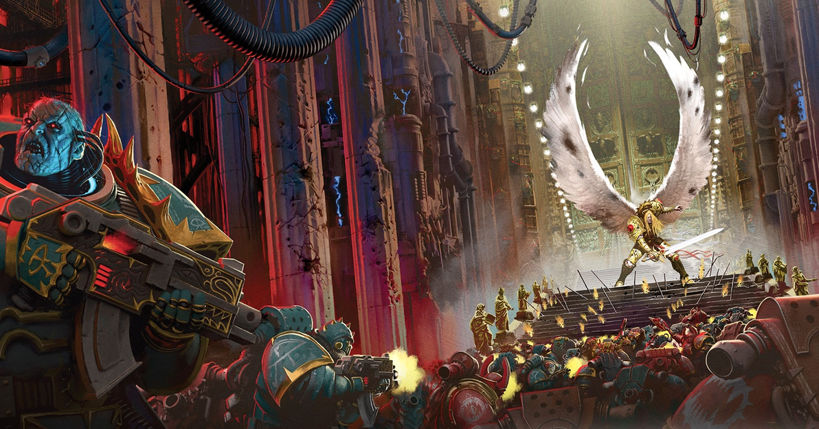 【战锤40K百科翻译】原体列传—“巴尔天使”圣吉列斯 - 哔哩哔哩