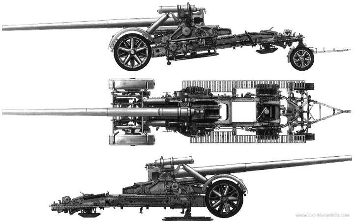 超远程掷弹兵——德国170mm K18加农炮 - 哔哩哔哩