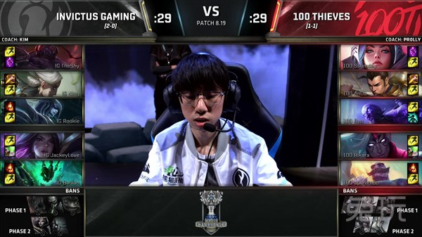 LOLS8：20分钟结束比赛 IG小组赛三连胜 - 哔哩哔哩