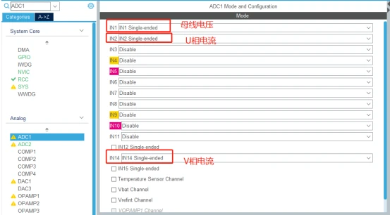 手写STM32 FOC记录-----pwm触发adc电流采样 - 哔哩哔哩