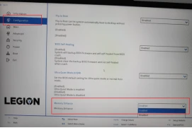 联想Y7000 Y9000 2021版本BIOS解锁及内存GEAR1设置超频 - 哔哩哔哩