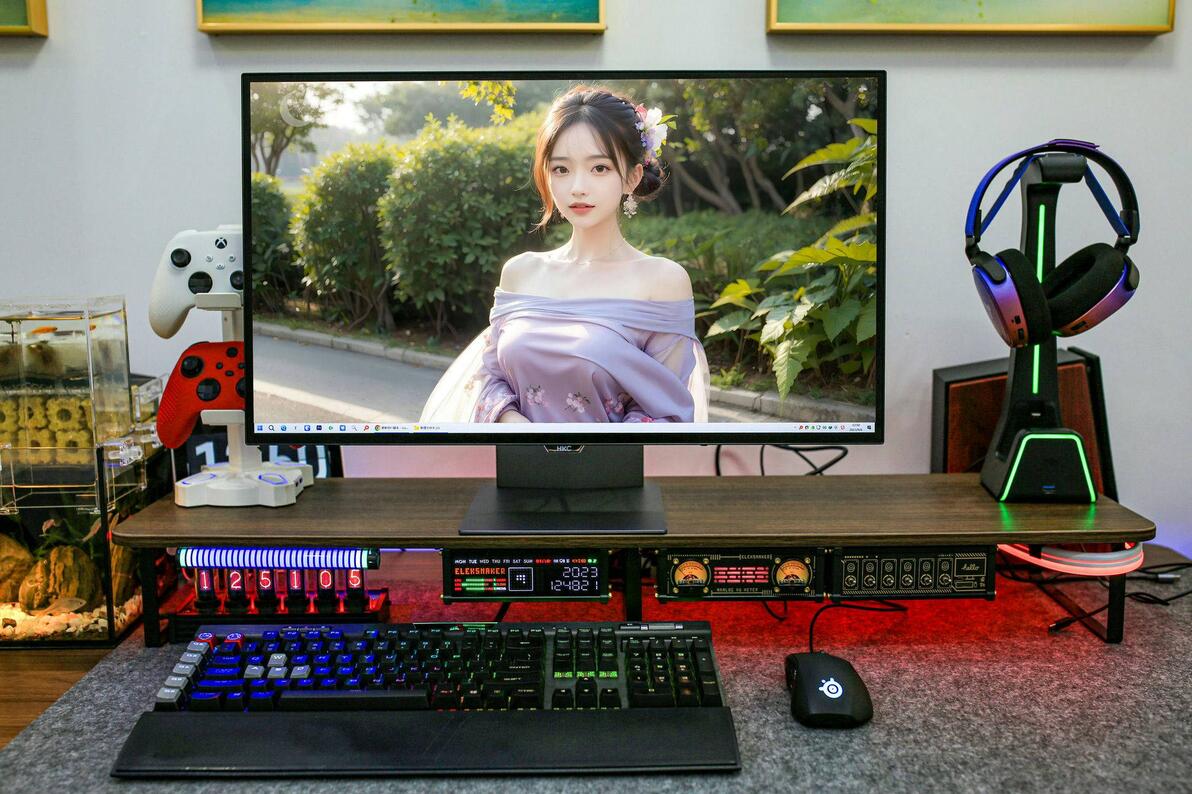 2K 240Hz 高刷、原生10bit OLED——HKC OG27QK旗舰级显示器 - 哔哩哔哩