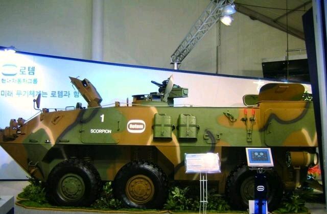 即将在杰难逃的阿伟——韩国K808“勇”轮式装甲车 - 哔哩哔哩