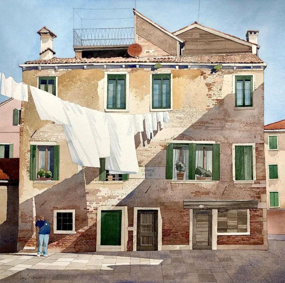 通透明亮，自成一派 | 英国水彩画家：列夫·卡普兰/Lev Kaplan（三） - 哔哩哔哩