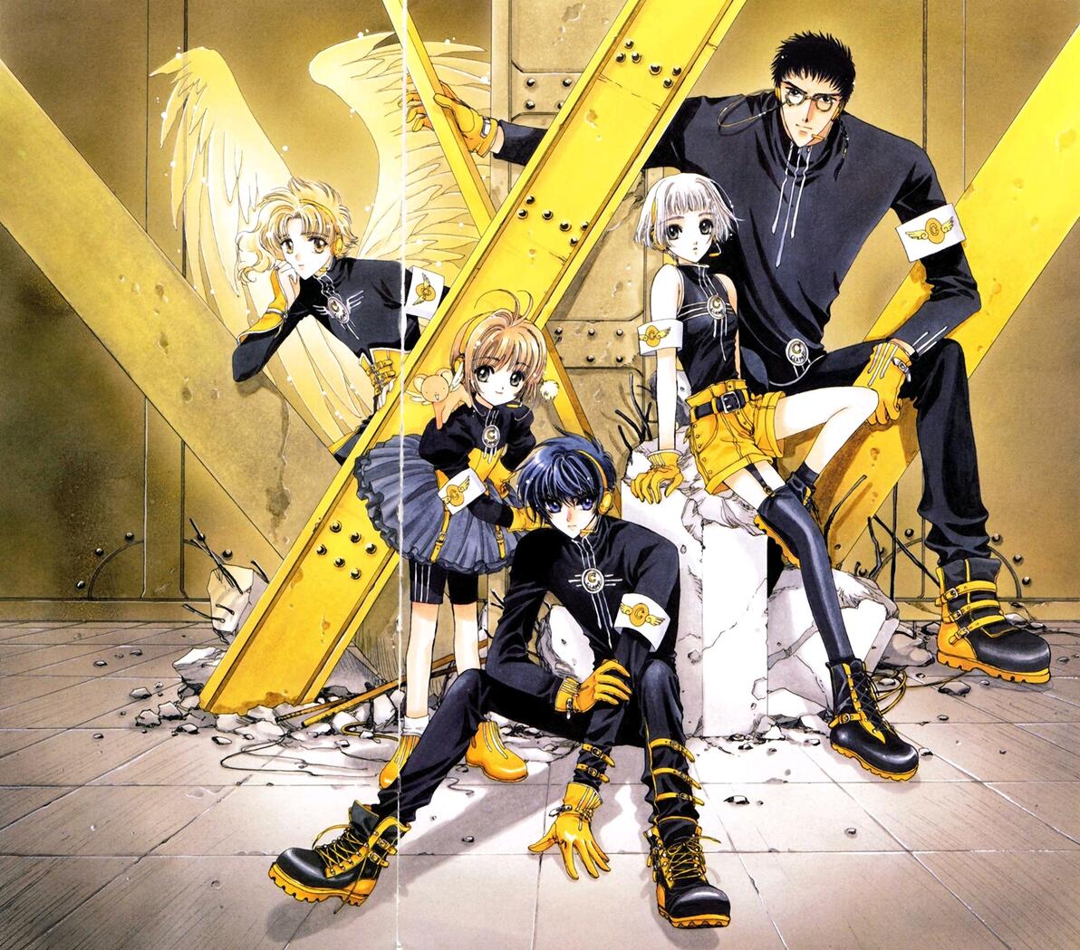 【高清资源】CLAMP原画集① - 哔哩哔哩