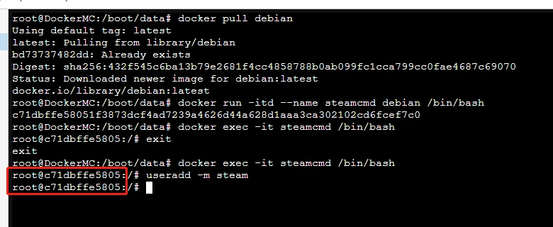 docker制作steamcmd镜像 - 哔哩哔哩
