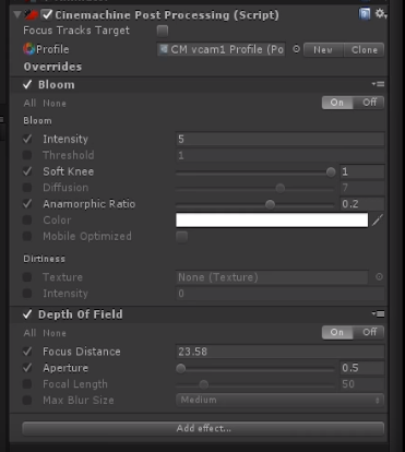 MMD联动Unity学习笔记 Vol.31 Cinemachine后处理 - 哔哩哔哩