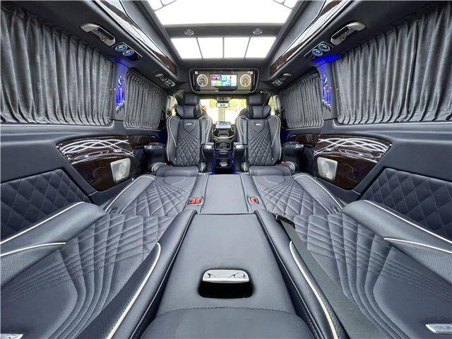 奔驰威霆迈巴赫VS680L，顶级豪华舒适配置，实车解析 - 哔哩哔哩