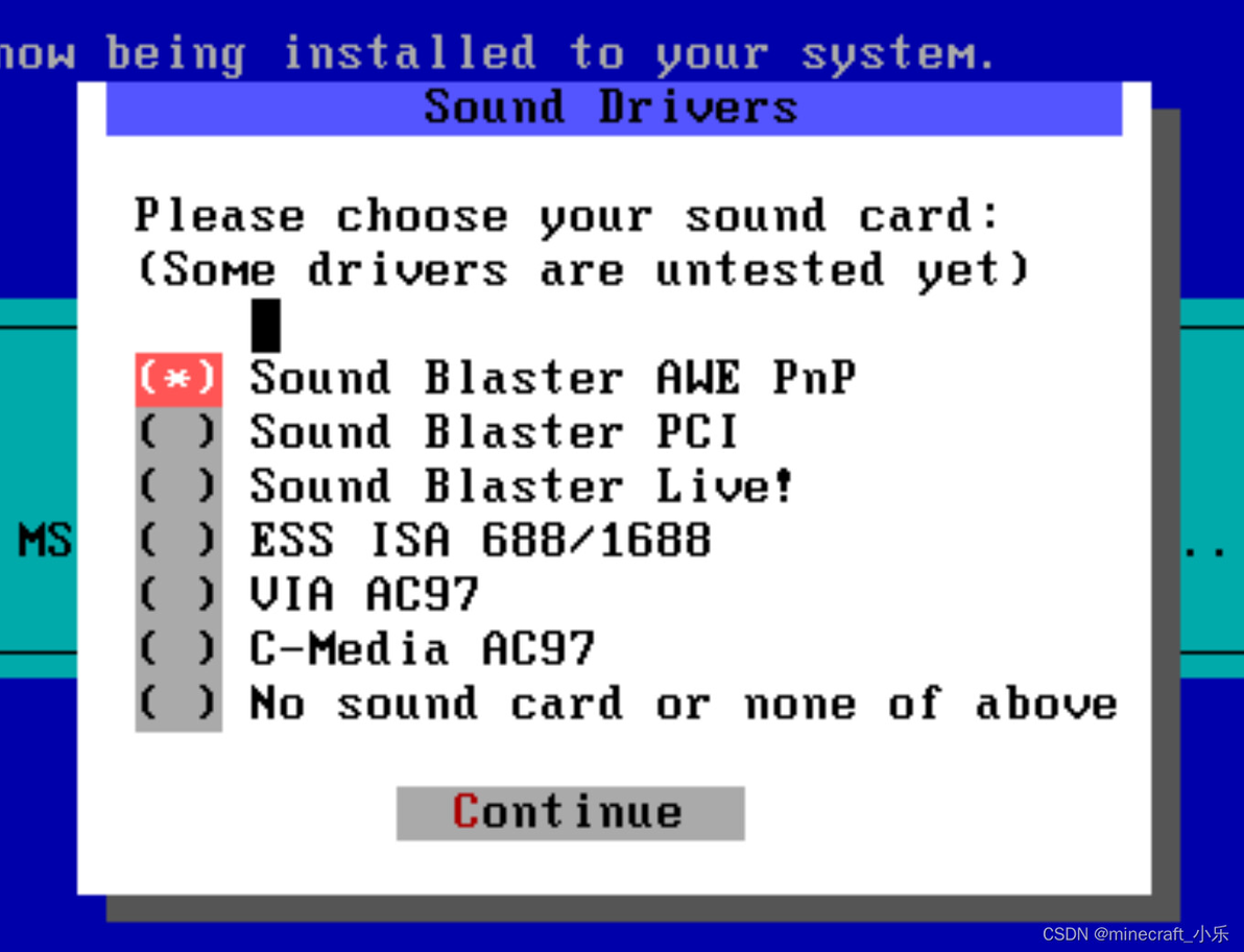 VMware虚拟机安装MS-DOS 7.10教程 - 哔哩哔哩