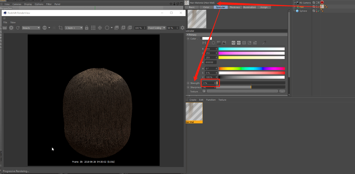 Redshift每日复习004-Hair渲染 - 哔哩哔哩