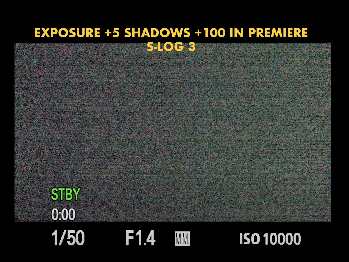 索尼a7S3 第二档ISO增益之谜 - 哔哩哔哩