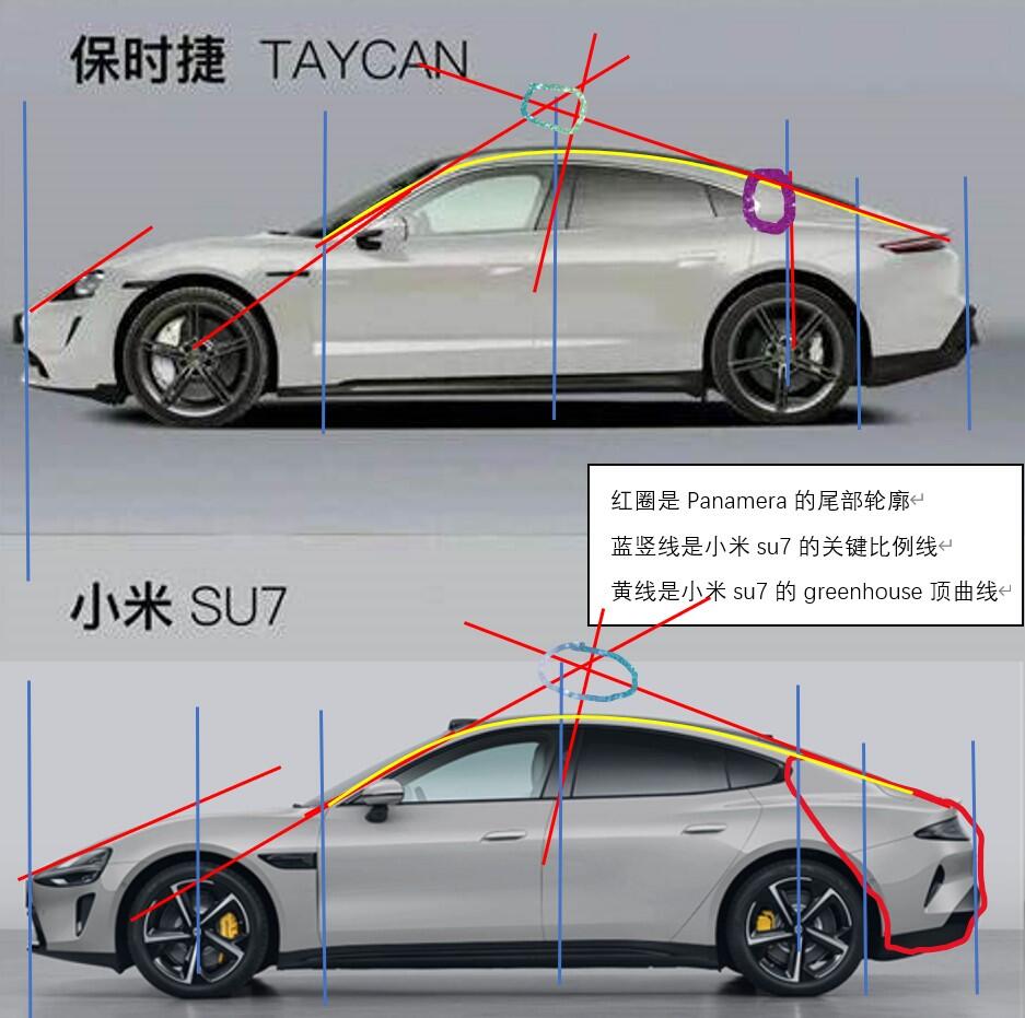 为什么说小米SU7的外观设计是失败的？ - 哔哩哔哩