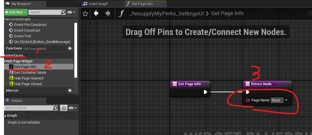 《深岩银河》蓝图MOD制作简易指南· UI 基础与 ModHub 集成 - 哔哩哔哩