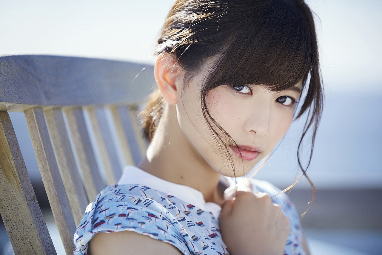 清纯系美少女军团欅坂46杂志写真连载之渡边理佐(渡邉理佐)二 哔哩哔哩