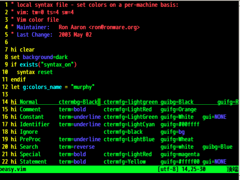 oeasy教您玩转vim - 24 - 自定颜色 - 哔哩哔哩