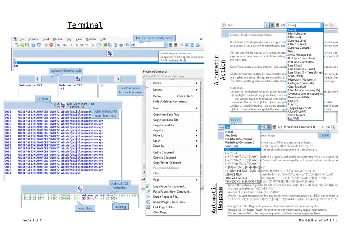 这个应该是终端里面配置项最多的软件，密密麻麻无比多，YAT-Yet Another Terminal - 哔哩哔哩