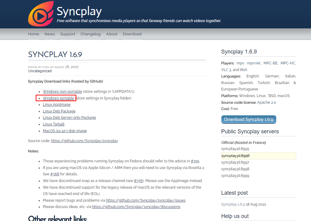远程同步看电影(Windows下Syncplay+VLC) - 哔哩哔哩