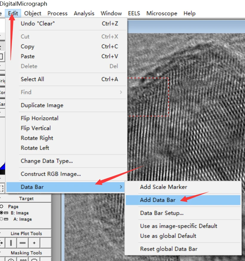 Digital Micrograph P2-编辑TEM图像 - 哔哩哔哩