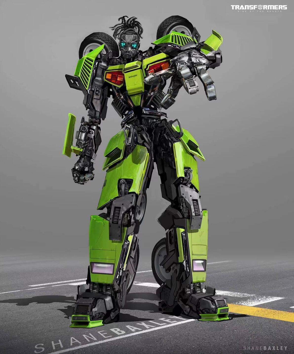 Shane Baxley设计的《变形金刚7:超能勇士崛起》幻影早期的造型更新 - 哔哩哔哩