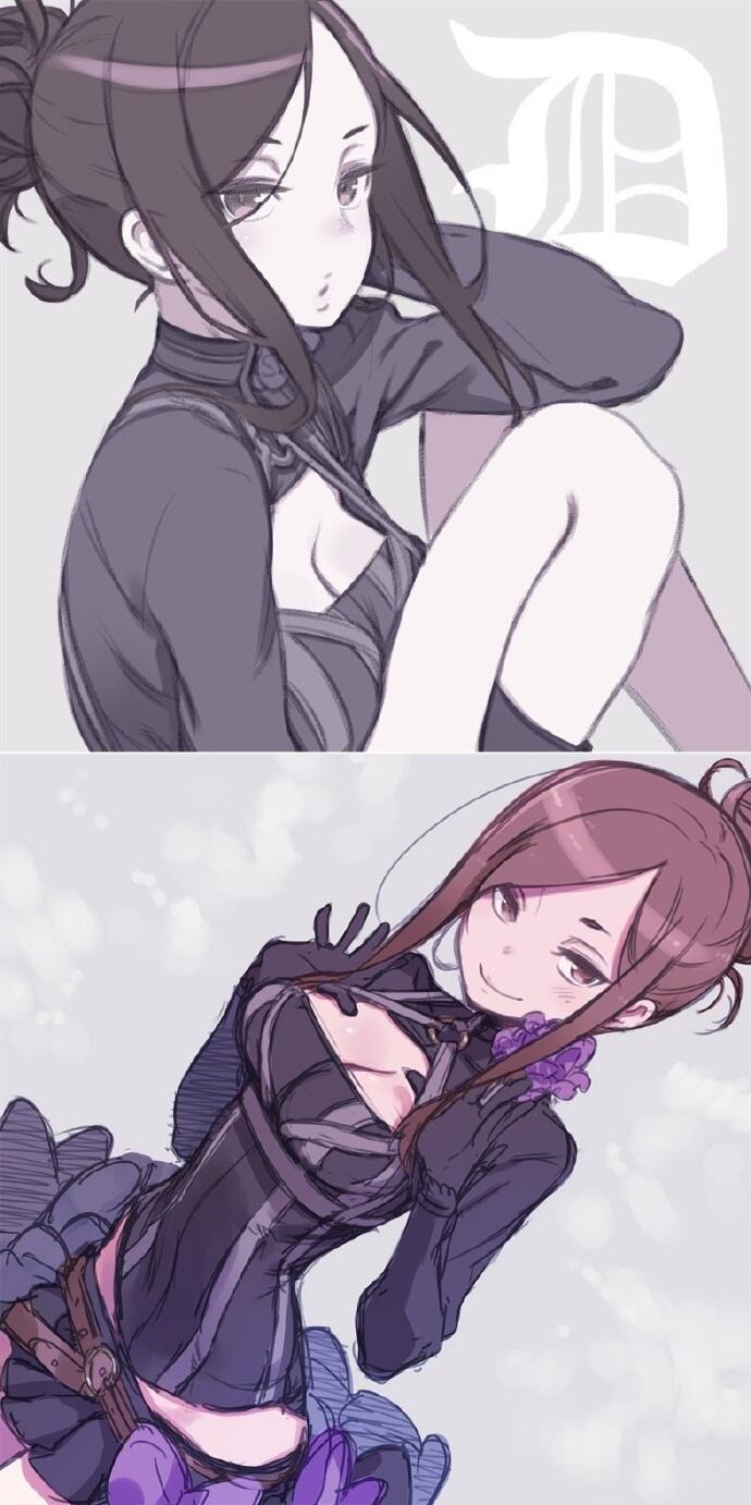 收藏向FGO官方画师图鉴 阿比 北斋 奇诺之旅 刀剑神域GGO 降临者专家 黑星红白 - 哔哩哔哩