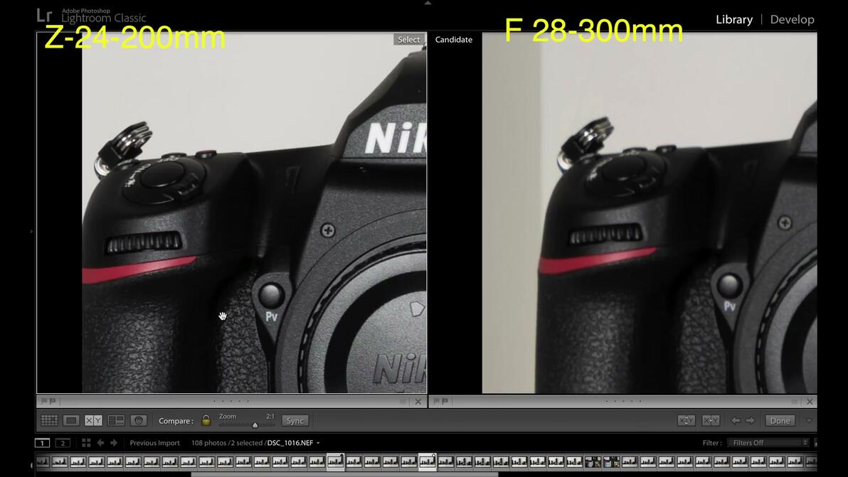 尼康天涯镜对比：Z 24-200mm VS 28-300mm - 哔哩哔哩