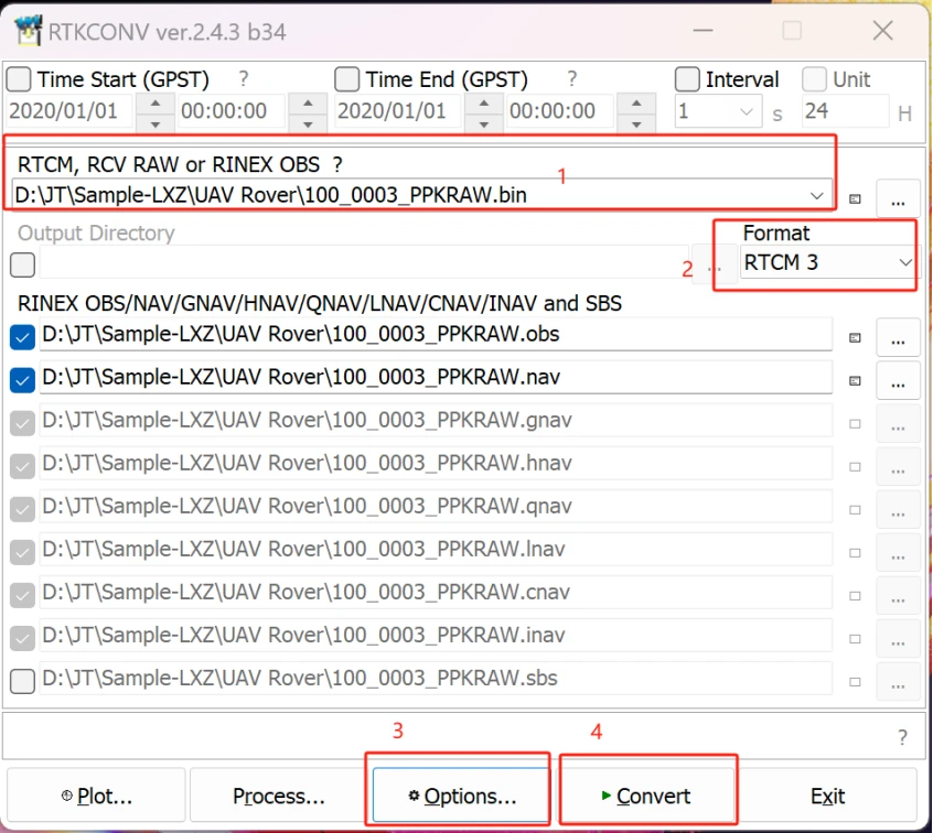 基于RTKLIB的无人机PPK解算 - 哔哩哔哩