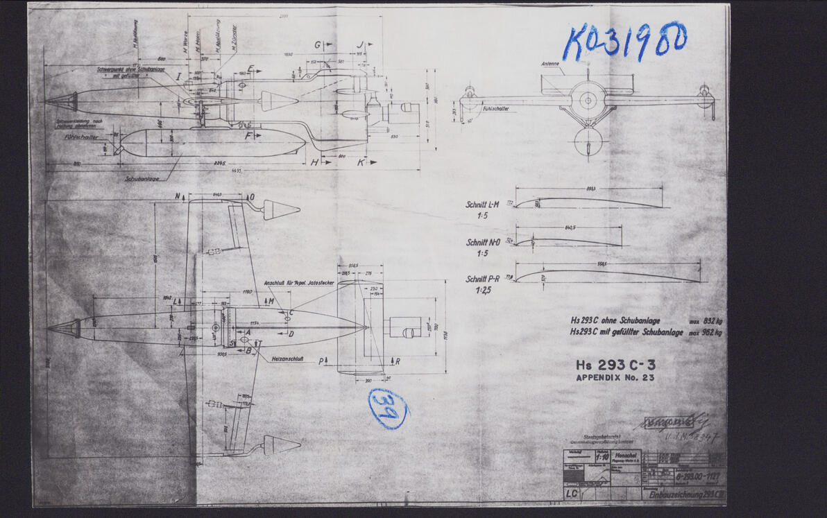 HS Series of German Guided Missiles - 哔哩哔哩