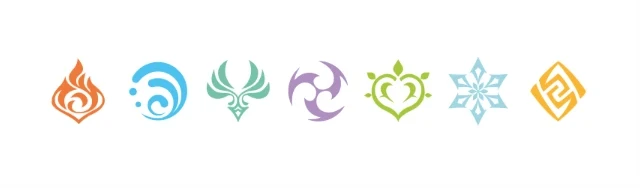 【Aegisub相关】原神 七元素 SVG矢量素材+ASS绘图代码 - 哔哩哔哩