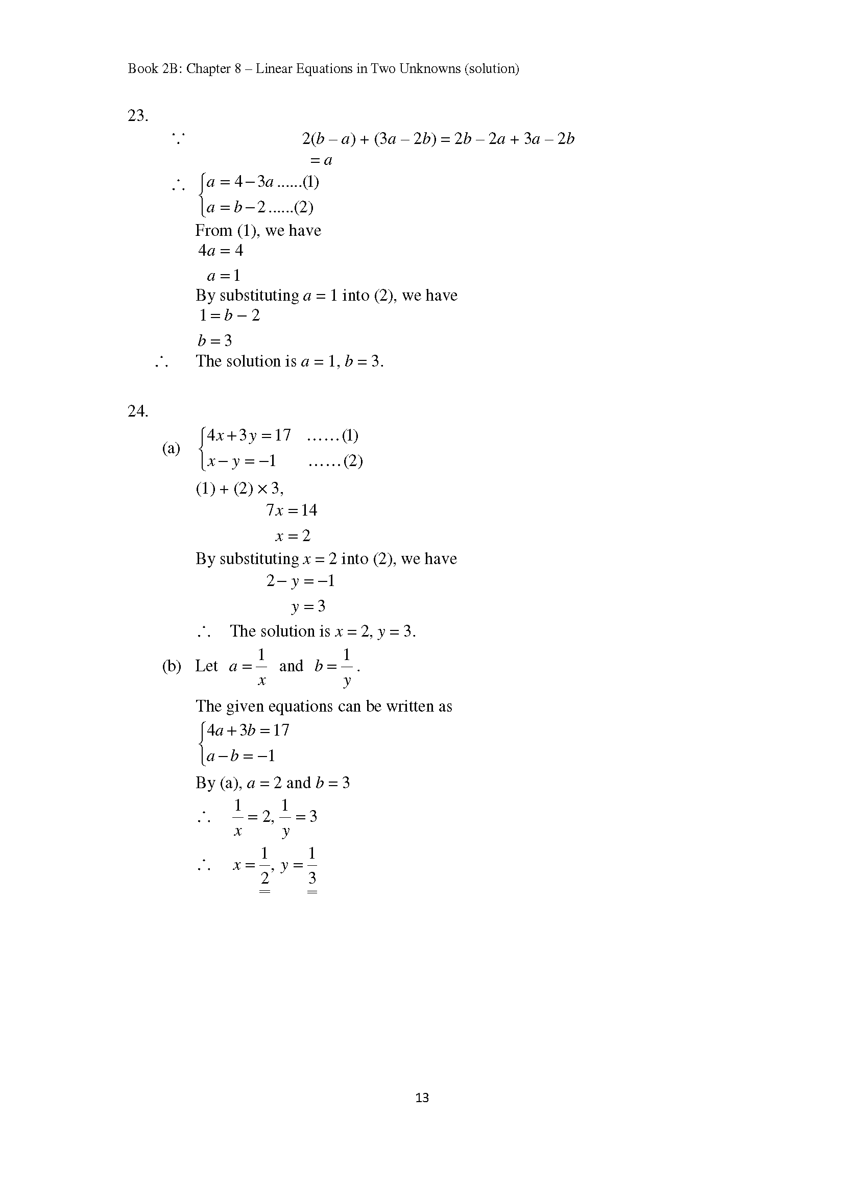 F1 to F3 Math Notes & Training (Part 2) - 哔哩哔哩