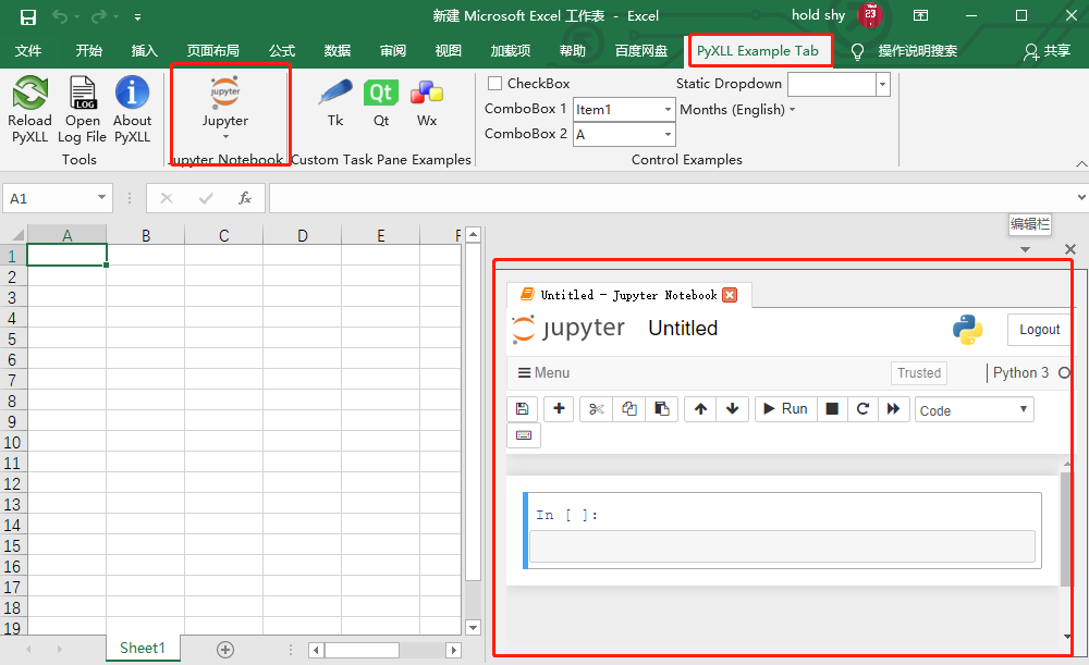 Python&Excel& PyXLL&Jupyter - 哔哩哔哩