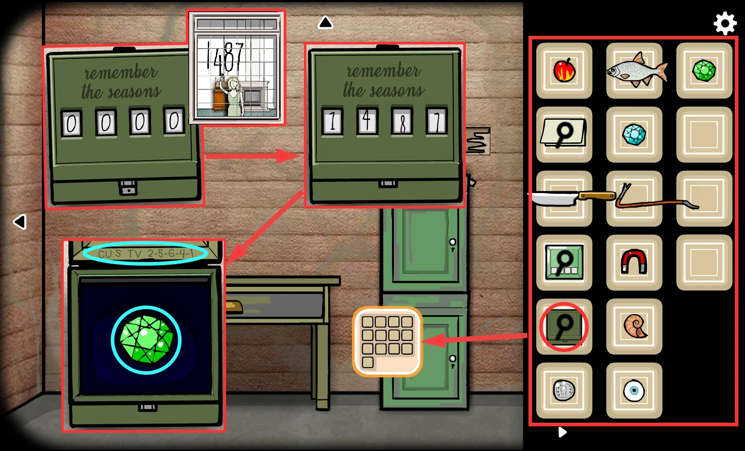 【Rusty Lake/锈湖】其二《Cube Escape: The Lake /逃离方块：湖畔》全成就图文攻略 - 哔哩哔哩