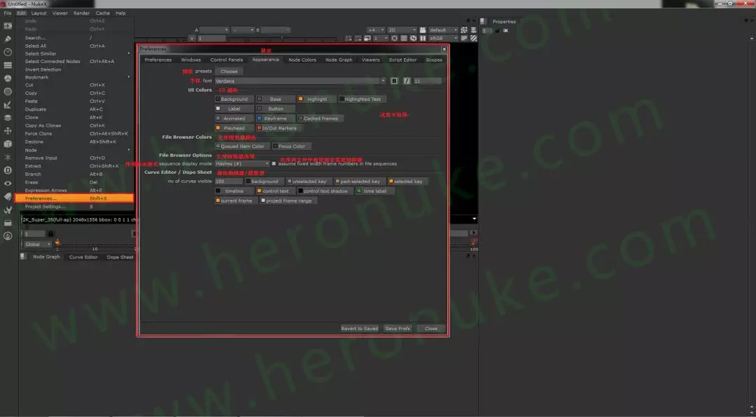 nuke界面工具节点中英文对照表 - 哔哩哔哩
