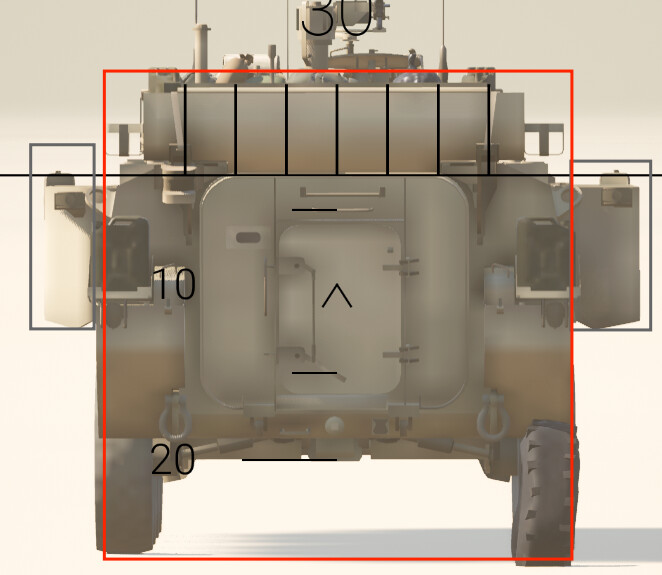 【SQUAD】针对ZBD-04A，30mm穿甲弹在100m范围上的载具弱点手册 - 哔哩哔哩