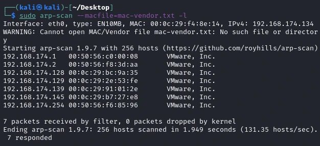 Arp-Scan全参数详细教程 Kali Linux & Termux教程 黑客入门教程 - 哔哩哔哩
