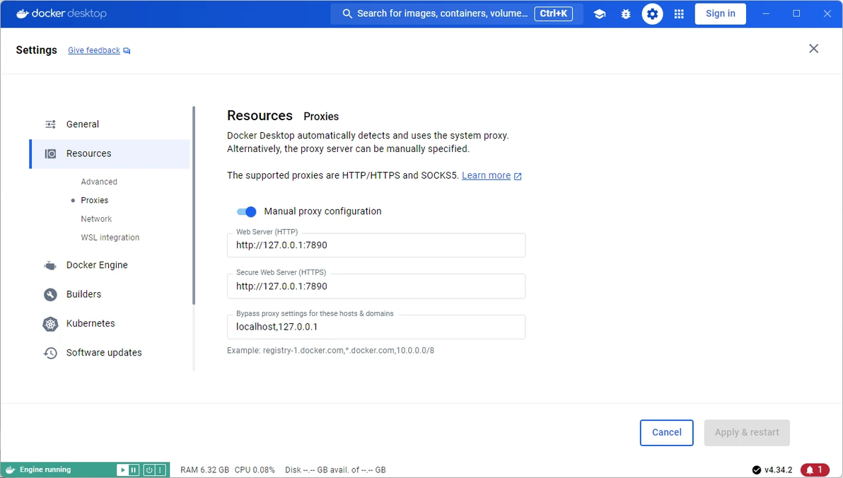 全网最细：pull不下来？windows docker 设置个socket5代理可太难了 - 哔哩哔哩