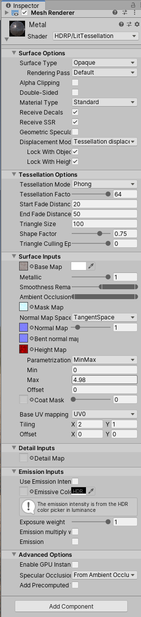 【HDRP】PBR Lit Shader 基础用法（转载自Unity Connect博主 樱花兔） - 哔哩哔哩