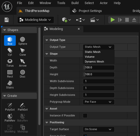 UE5管理内容-建模模式处理资产 - 哔哩哔哩