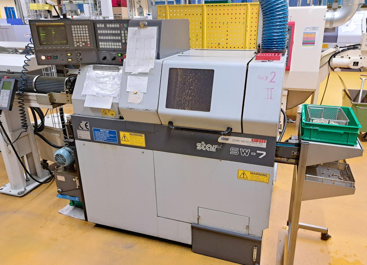CNC瑞士型车床STAR SW-7技术参数表供参考 - 哔哩哔哩