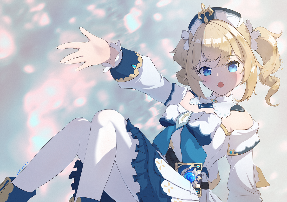 【原神】耗时超200小时找图，100张芭芭拉高质量美图、壁纸第二回，第四十二期（收藏向 - 哔哩哔哩